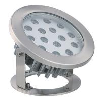 China Dimmable Underwater RGB LED Pool Light 15W 18W With Heat Sink Housing for sale