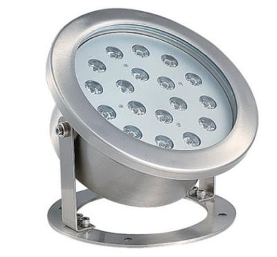 China Outdoor 18W Warm White LED Pool Light Waterproof IP68 Surface Mounting for sale