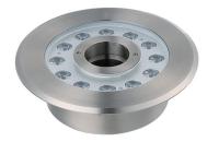 China 15W Underwater LED Fountain Lights With Middle Hole Diameter 51mm Stainless Steel Material for sale