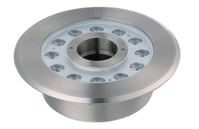 China 15W Underwater LED Fountain Lights With Middle Hole Diameter 51mm Stainless Steel Material for sale