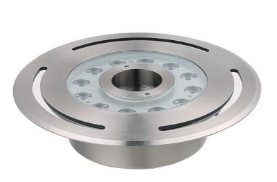 China 12W LED Fountain Lights Multi Color Waterproof IP68 Rating DC24V for sale
