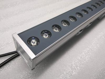 China Aluminum Alloy External Wall Washer Lights with Power On/off Control Mode and DMX512 for sale