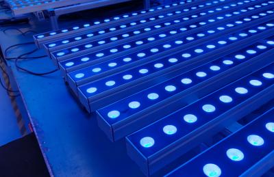 China 18-48W LED Wall Washer Lights Featuring Power On off or DMX512 Control Mode Suitable for Operating Temperatures from -10C to 40C for sale