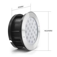 China 1.7KG LED Pool Lighting Offering Power On off DMX Dali Remote Control Designed for Durable and Flexible Pool Illumination for sale