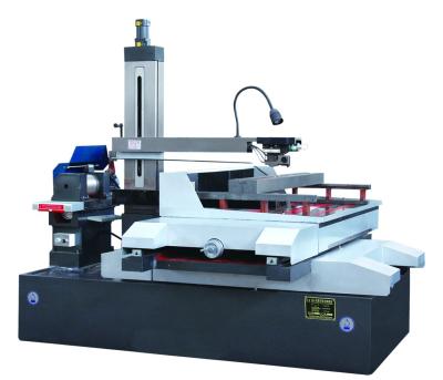 China 3 Axis CNC Wire Cut EDM Machine DK7780A Auto Wire Feed High Column 800x1200mm Travel 1500kg Load for sale