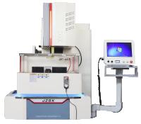China DK77 HZ Medium Speed EDM Wire Cutting Machine 120mm2/min Cutting Speed 350x450mm Travel for sale