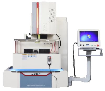 China DK77 HZ Medium Speed EDM Wire Cutting Machine 120mm2/min Cutting Speed 350x450mm Travel for sale