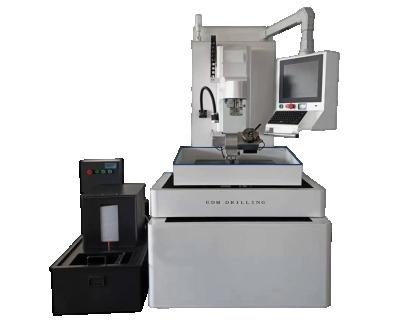 China 1320mm Main Shaft Height Three Axis CNC Spark EDM Drilling Machine with Deionized Water Dielectric Fluid and High Frequency Pulse Generator for sale
