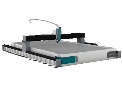 China 4000 Mm X 2000 Mm X 1500 Mm CNC Waterjet Cutting Equipment with 37KW Power and 3804000Bar Precision Cutting for sale