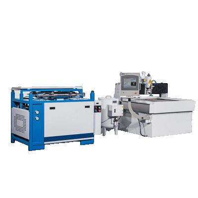 China Professional Mini Bridge CNC Water Jet Cutting Machine 4kW Power 500kg/m² Load Capacity for sale