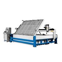 China 5 Axis 3D CNC Water Jet Cutter 60000 PSI High Precision Industrial Cold Cutting Machine for sale