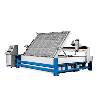 China 5 Axis 3D CNC Water Jet Cutter 60000 PSI High Precision Industrial Cold Cutting Machine for sale
