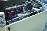 China 37KW Power Water Jet Cutting Machine with ±0.1mm Accuracy and Water Cooling System for sale