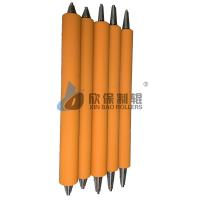 China UV Rotary Machine Rubber Roller Excellent UV Aging Resistance High Elasticity And Softness for sale