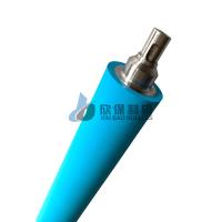 China Smooth Surface Of Printing Rubber Roller, Balanced And Wear-Resistant Shaft Core for sale
