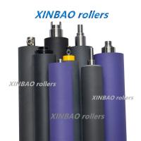 China 31 Years Factory High Quality Wear-resisting Nbr Epdm Nylon Urethane Ink Roll Offset Printing Rubber Roller for sale