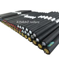 China 31 Years Factory High Quality Wear-resisting Nbr Epdm Nylon Urethane Ink Roll Offset Printing Rubber Roller for sale
