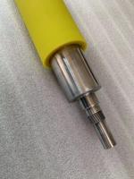 China Custom Rubber Coated Roller, Rubber Coated Conveyor Roller, Rubber Roller for sale
