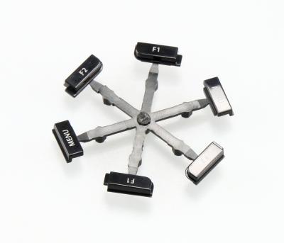 China Manu Buttons Custom Injection Molded Plastics With 6 Pcs Of Each Short for sale