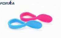 China Muticolor PP Raw Material Security Portable Plastic Spoon For Children for sale