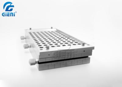 China Manual Aluminum Lipstick Mold 96 Cavities for DIY Cosmetic Production - 8mm to 12.7mm Sizes for sale