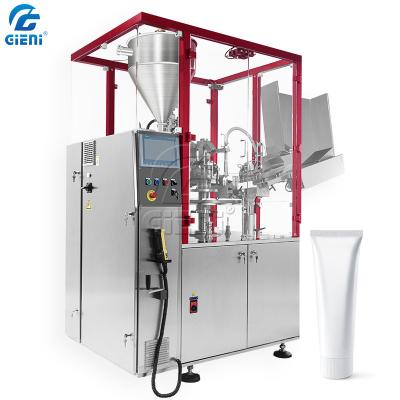 China Plastic Tube Filling and Sealing Machine for Hand Cream, Face Cleanser, Toothpaste - 60ppm Speed, 19-50mm Tube Diameter for sale