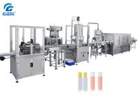 China JHF 4-Nozzle Lip Balm Filling Machine | 40-60 Pcs/Min Capacity | AC220V/380V Automatic Production Line for sale