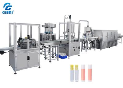 China JHF 4-Nozzle Lip Balm Filling Machine | 40-60 Pcs/Min Capacity | AC220V/380V Automatic Production Line for sale