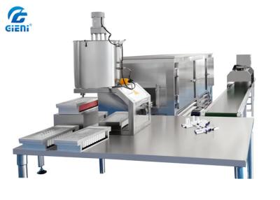 China Semi-Automatic Lip Balm Filling Machine with 9KW Power and 5P Compressor for Cosmetic Production for sale
