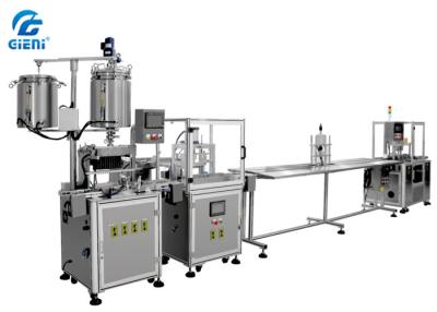 China Semi-Auto Linear High Speed Mascara Filling Machine - 20L Tank Capacity, 60-84 PCS/Min Output for sale