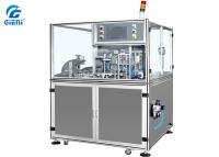 China Rotary Semi-Automatic Liquid Filling Machine SUS304 for Eyeliner Pencil - 20-26pcs/min Capacity, 100×95×155cm Dimensions for sale