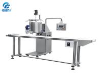China Single Nozzle Gear Pump Eyeliner Cream Filling Machine 94x50x150cm AC220V 25-60pcs/min Capacity for sale