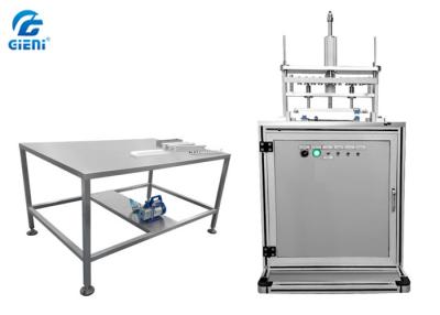 China SLR-10 Pneumatic Vacuum Silicone Lipstick Mould Releasing Machine with 10 Nozzles, 0.5KW Power, 80kg Weight for sale