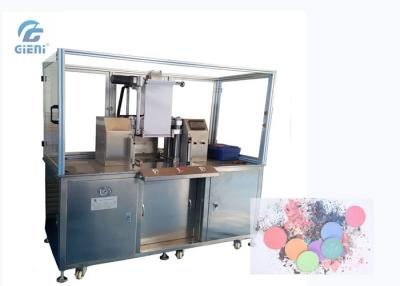 China Pressure Adjustable Cosmetic Powder Press Machine With Glass Cover for sale