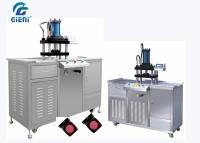 China Stainless Steel Eyeshadow Powder Press Machine 147×58×155cm with 8-Ton Hydraulic Pressure for sale