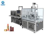 China Semi Automatic Metal Mould Lipstick Filling Machine 220V with Chilling Tunnel - 60-72pcs/min Output, 35 Mould Groups for sale