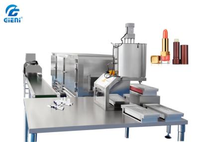 China Hand Pour Type Lip Balm Filling Machine with 96 Cavities Per Mould, 9KW Power, AC380V/220V Operation for sale