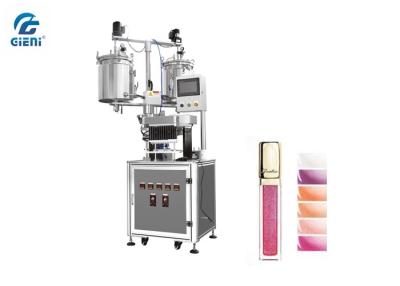 China 12 Nozzles Lip Gloss Filling Machine with 20L Heating Tank and 7ml Capacity for Cosmetic Production for sale