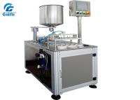 China Double Colors CC Cream Filling Machine, 4Nozzle Air Cushion Filler for sale