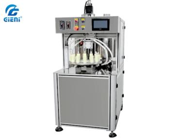 China Multi-Colors Spiral Lip Gloss Filling Machine with 12L Double Layer Tank and 10kW Power for sale
