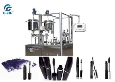 China 15L Material Tank Mascara Filling Machine Heating Function With 24~30pcs/Min Capacity for sale