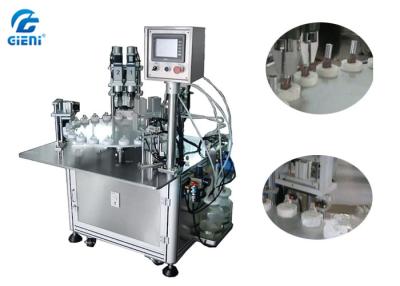 China Two Nozzles Essential Oil Filling Machine 30 BPM Capacity AC220V for Perfume and Nail Polish Production for sale