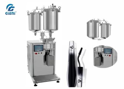 China Economic Type Mascara Filling Machine Two Nozzles with Double Tank for sale