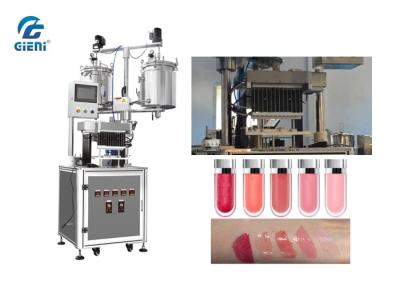 China 20L Double Layer Tank Lip Gloss Filling Machine with Servo Motor - 12 Nozzles, ±1% Precision, 3.8KW Power for sale