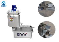 China Single Nozzle Lipstick Filling Machine - 15L Capacity Stainless Steel Piston Filler 90x60x120cm for sale