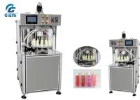 China 12L Multi-Color Spiral Lip Gloss Filling Machine with 550kg Weight and 10kW Power Consumption for sale