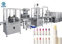 China Fully Automatic Lip Balm Filling Machine 40-60pcs/min with ±0.1g Precision and 4 Nozzles for sale