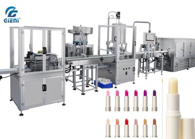 China Fully Automatic Lip Balm Filling Machine 40-60pcs/min with ±0.1g Precision and 4 Nozzles for sale