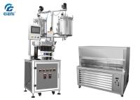 China 12 Nozzles Lip Balm Filling Machine With Double Compressor Freezing Platform for sale