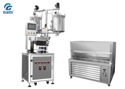 China 12 Nozzles Lip Balm Filling Machine With Double Compressor Freezing Platform for sale